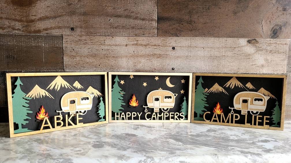 Custom Camping Sign Camper Decor Camping Sign Gifts - Etsy
