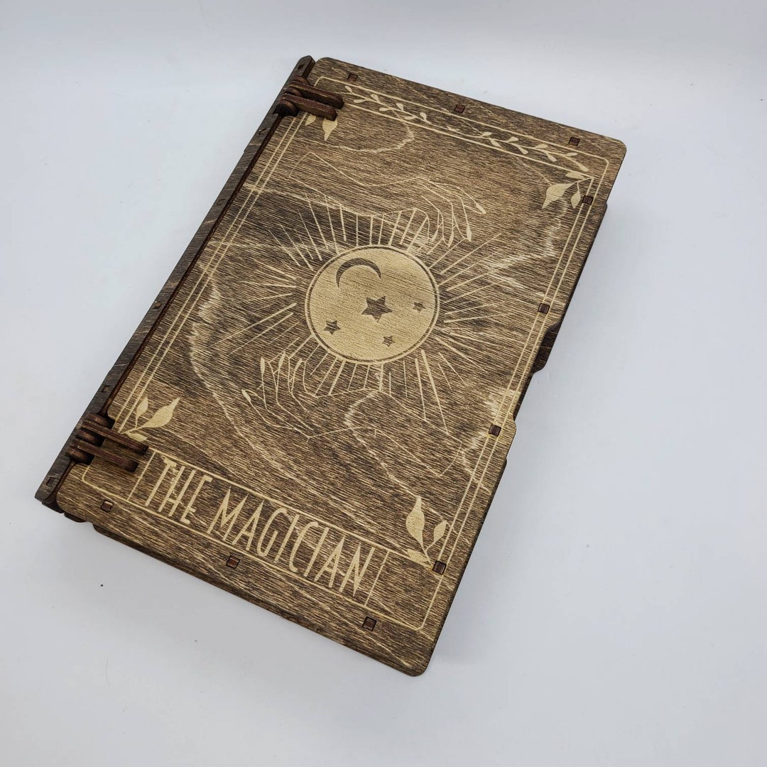 The Magician Tarot Card Box: Wooden Keepsake Memory Box - Etsy