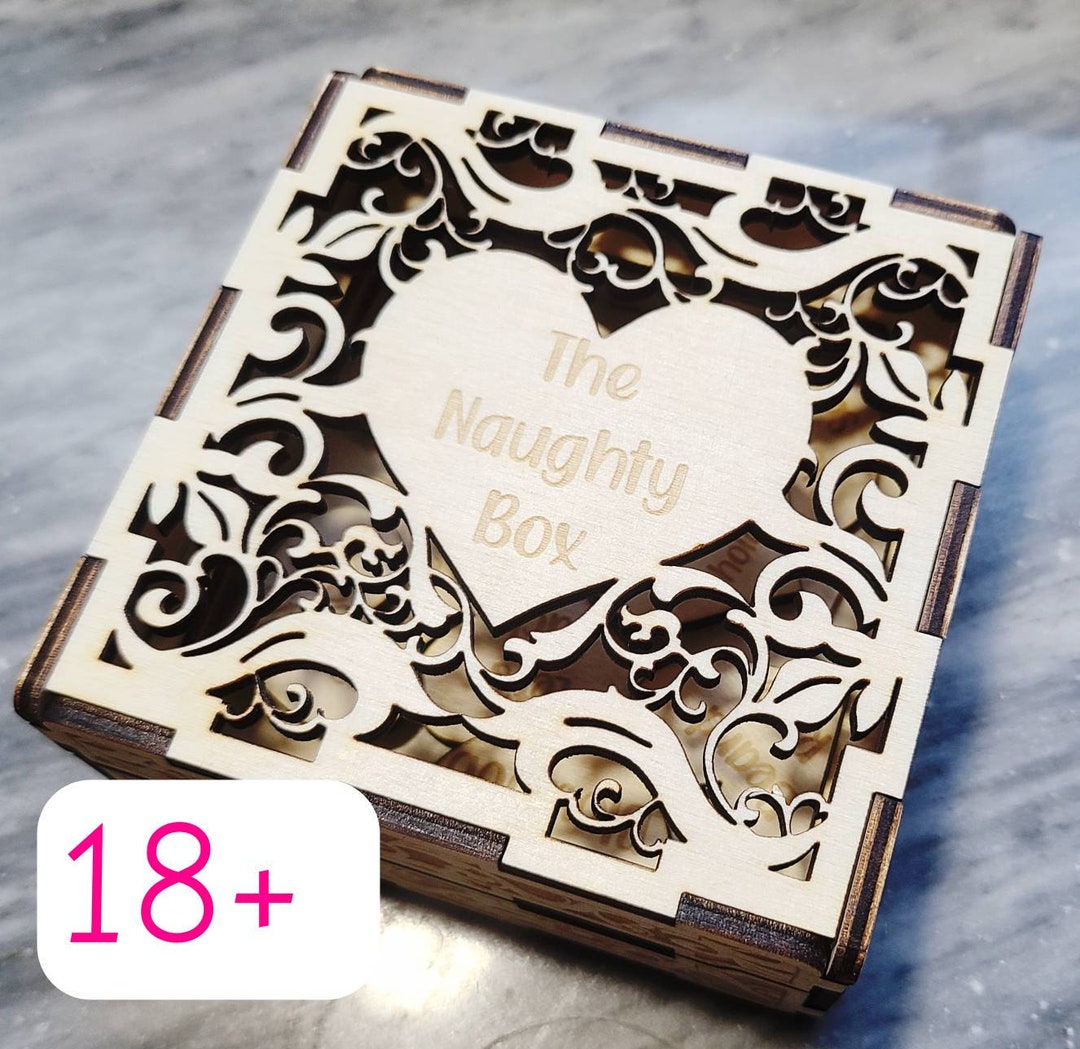 Adult Naughty Box - Valentine Gift - Mature Game - Couples Game - Sexy ...