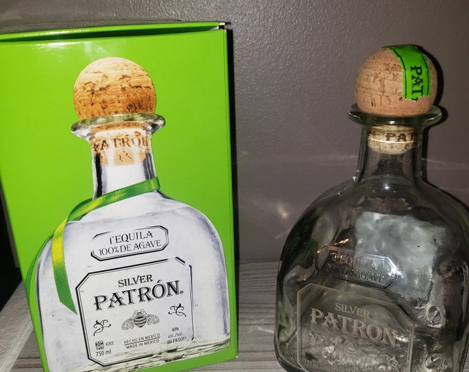 750ml Empty Patron Glass Bottles for Crafting DIY Lamps | Etsy