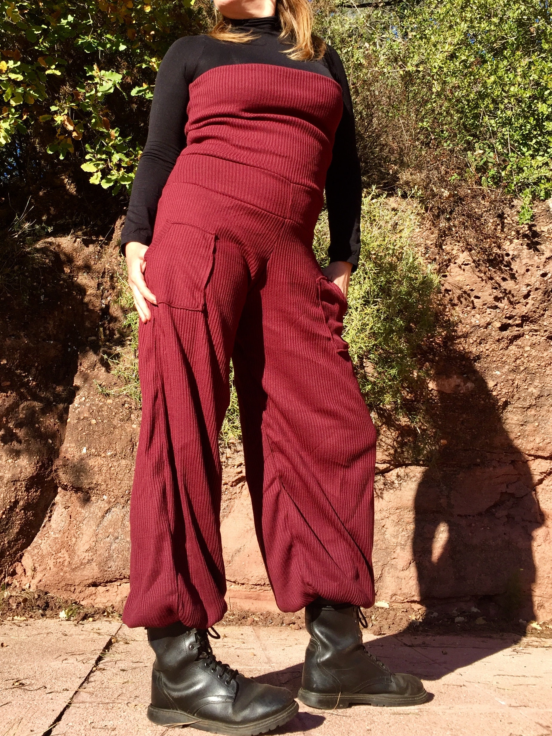 Pants Mono Algodon Canale - Etsy