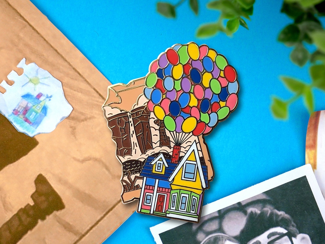 Disney Pixar Enamel Pins Up - Etsy