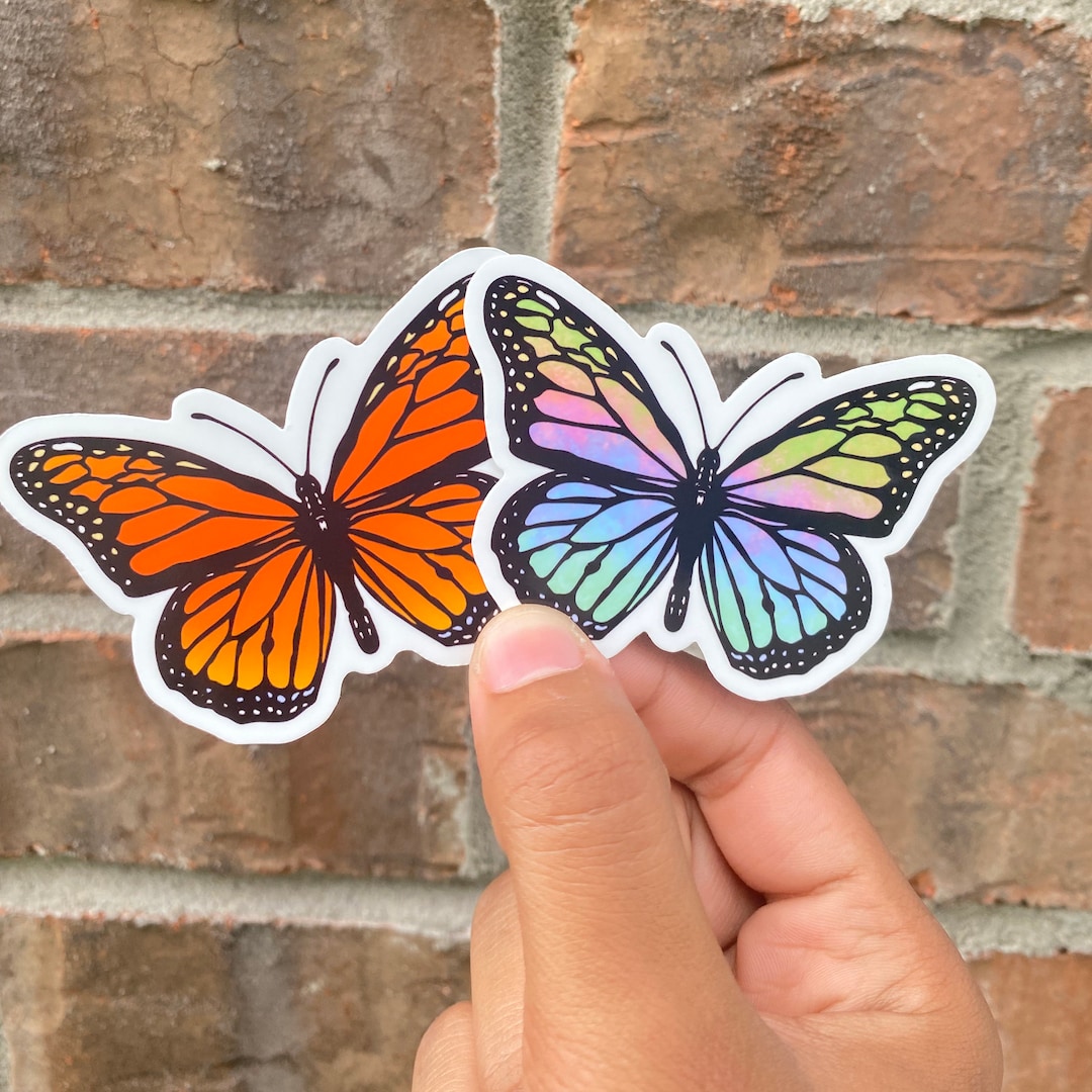 Butterfly sticker pegatinas de mariposa mariposa monarca - Etsy.de
