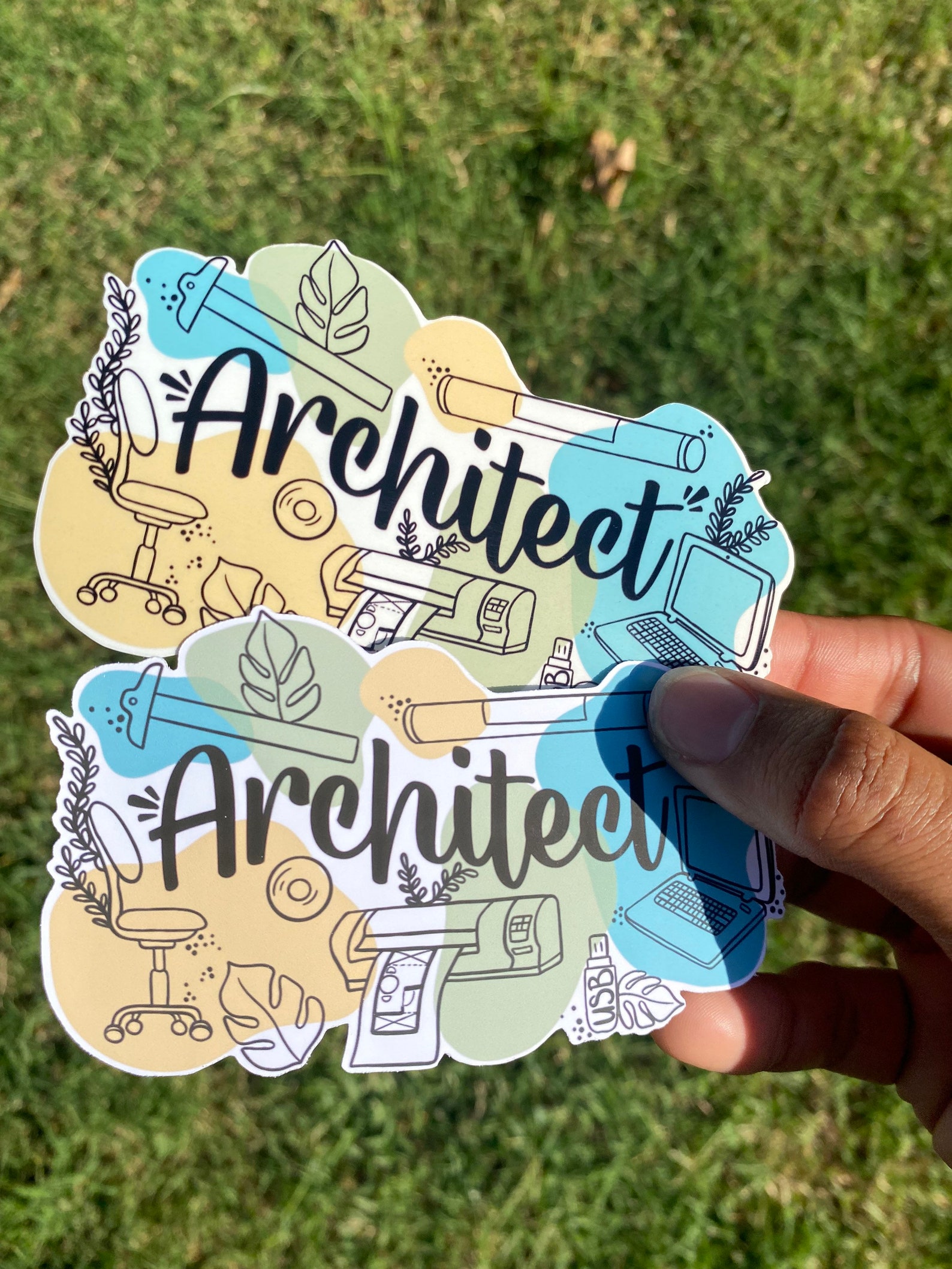 Architect Sticker Arch Sticker Pegatina De Arquitecto/a - Etsy