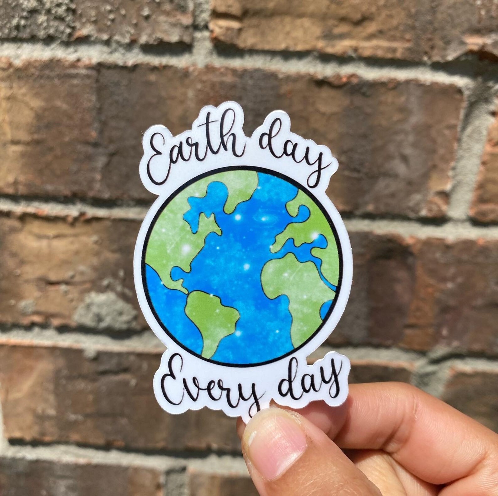 Earth Day Sticker 3er Pack Día de la Tierra Erde Sticker - Etsy.de