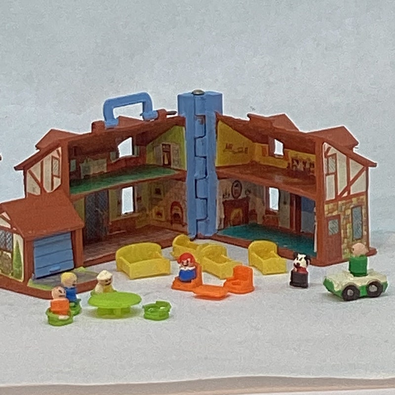 Mini Little People House - Etsy