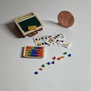 Tiny Fisher-price School Days Desk (1:12 Scale for Your Dollhouse) - Etsy