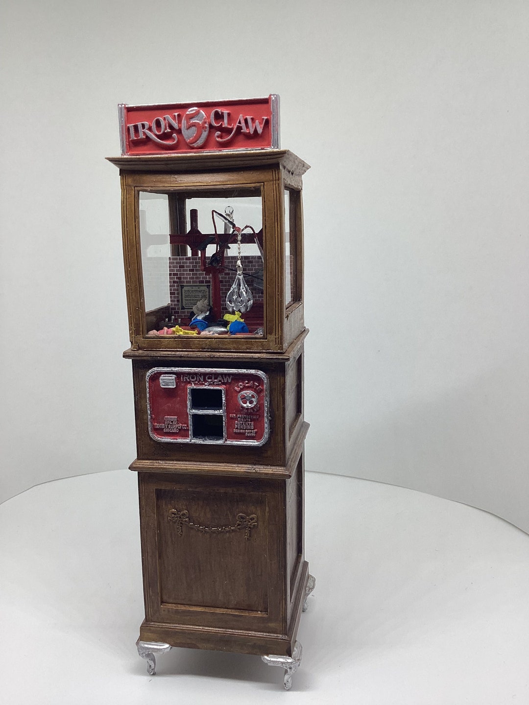 1:12 Scale - "iron Claw" Machine (MADE TO ORDER) - Etsy
