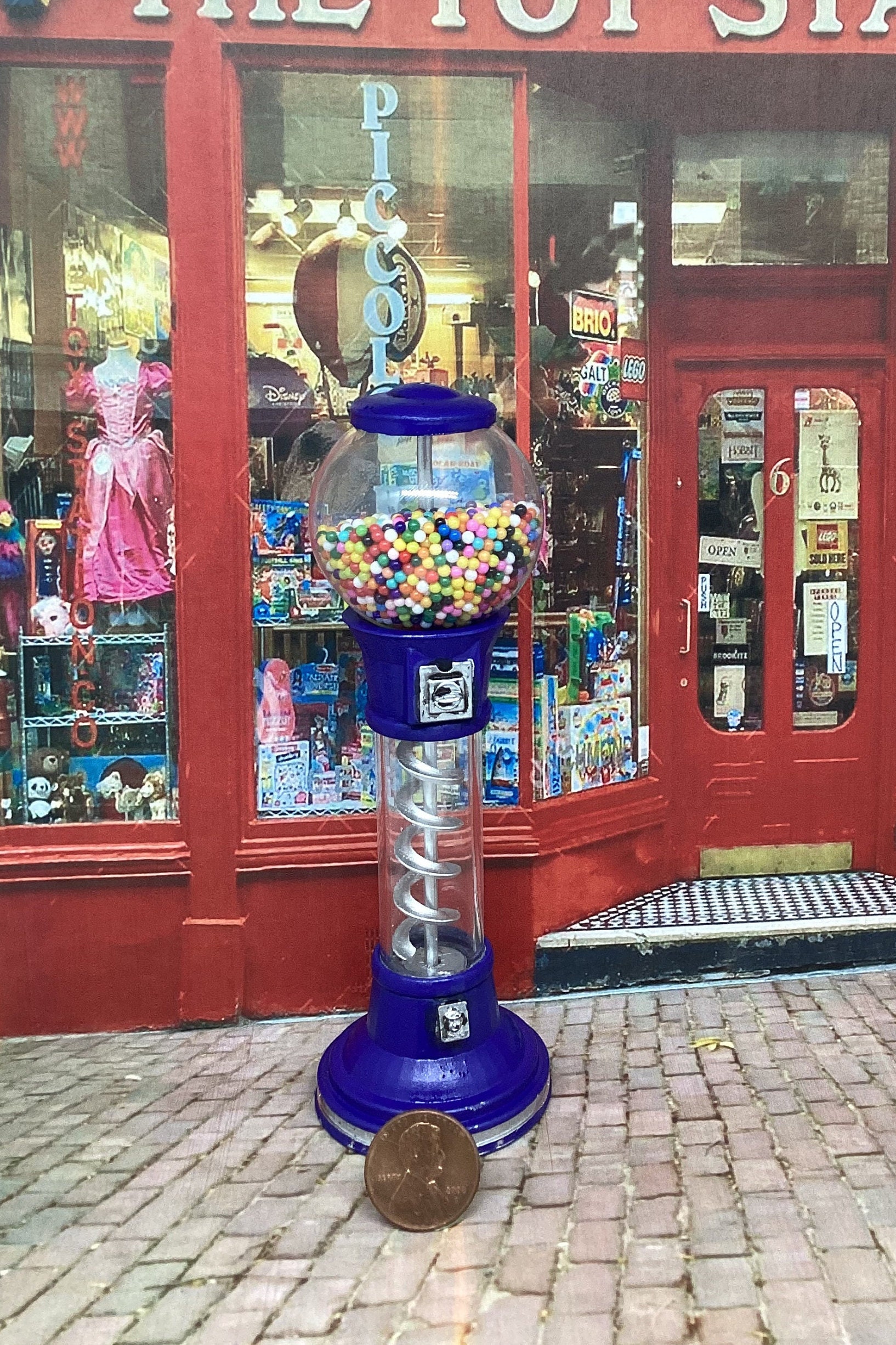 Made-to-order . . . Only 5" Tall – "little" Giant Gumball Machine (a ...