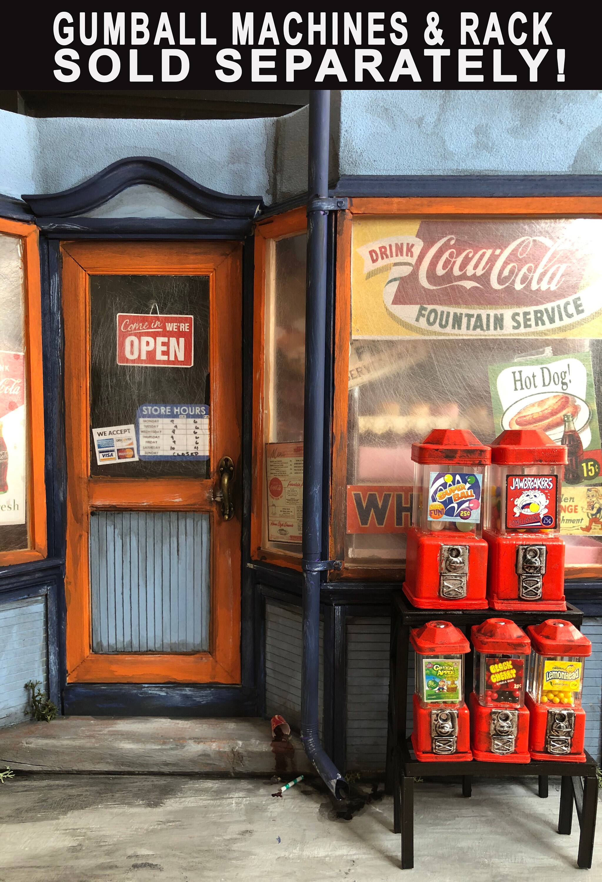 1:12 Cafe/bakery Storefront Diorama & Display Box | Etsy UK
