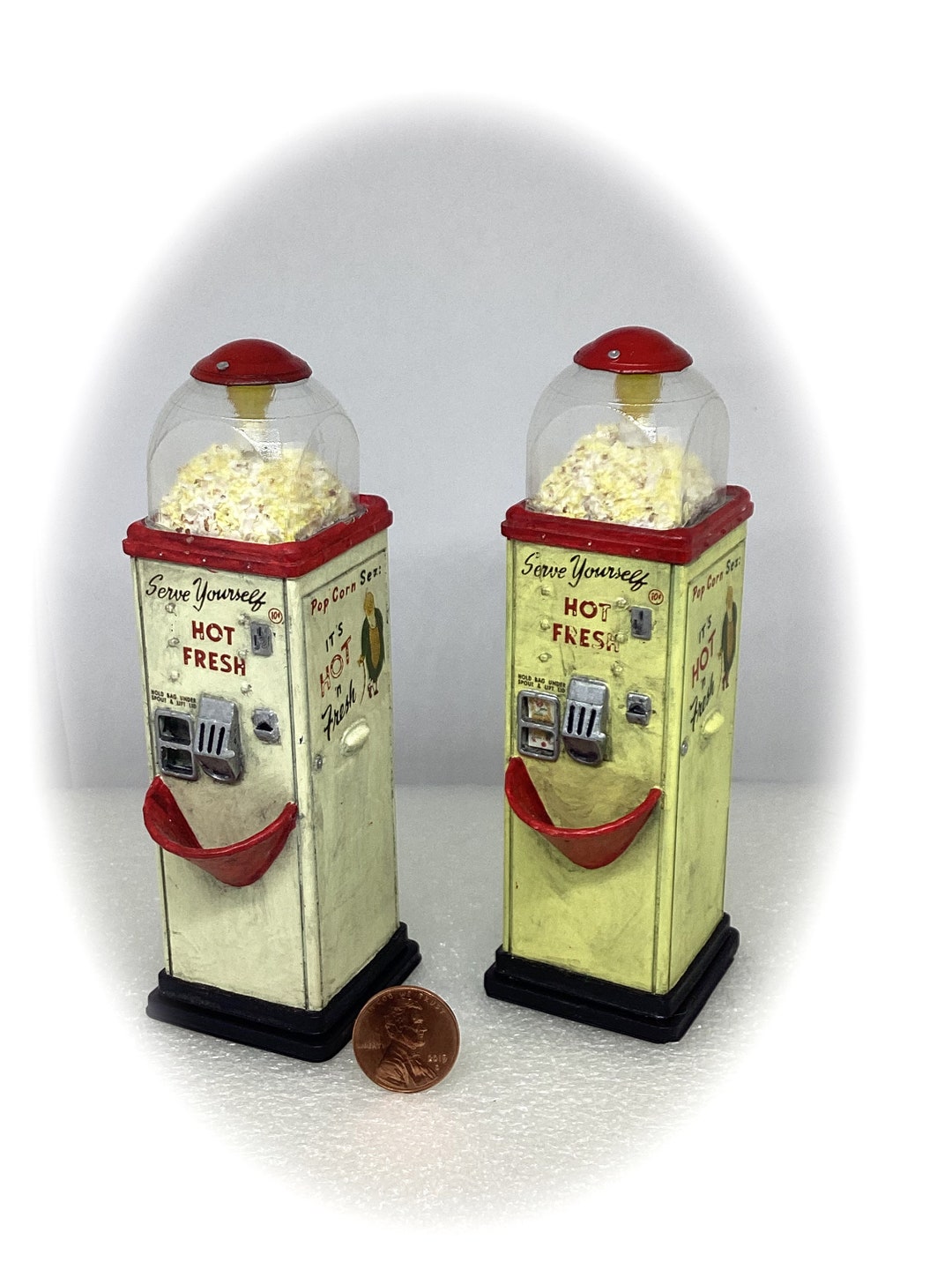 Made-to-order Vintage Sez Popcorn Machine in 1:12 Scale (circa 1950's ...
