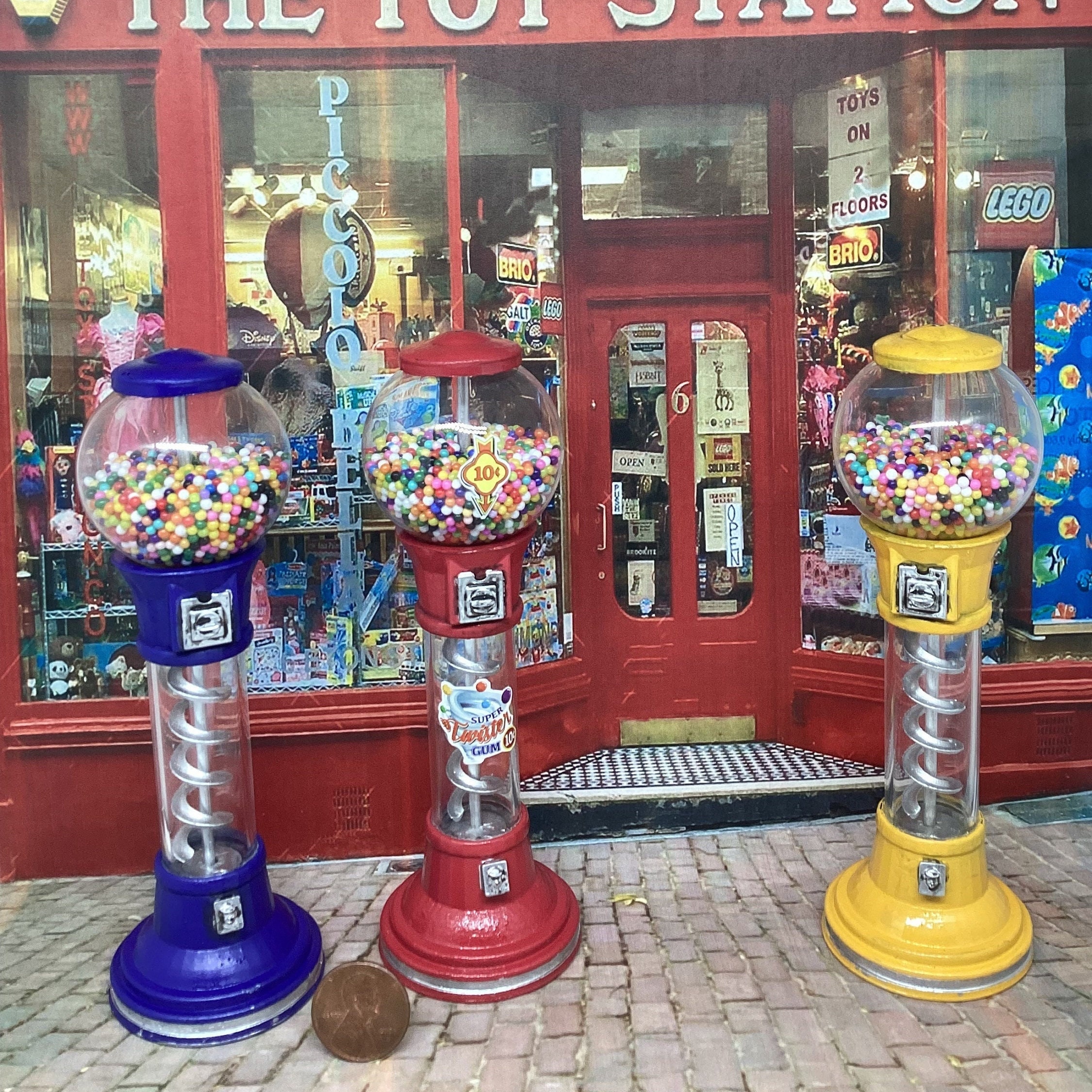 Made-to-order . . . Only 5" Tall – "little" Giant Gumball Machine (a ...