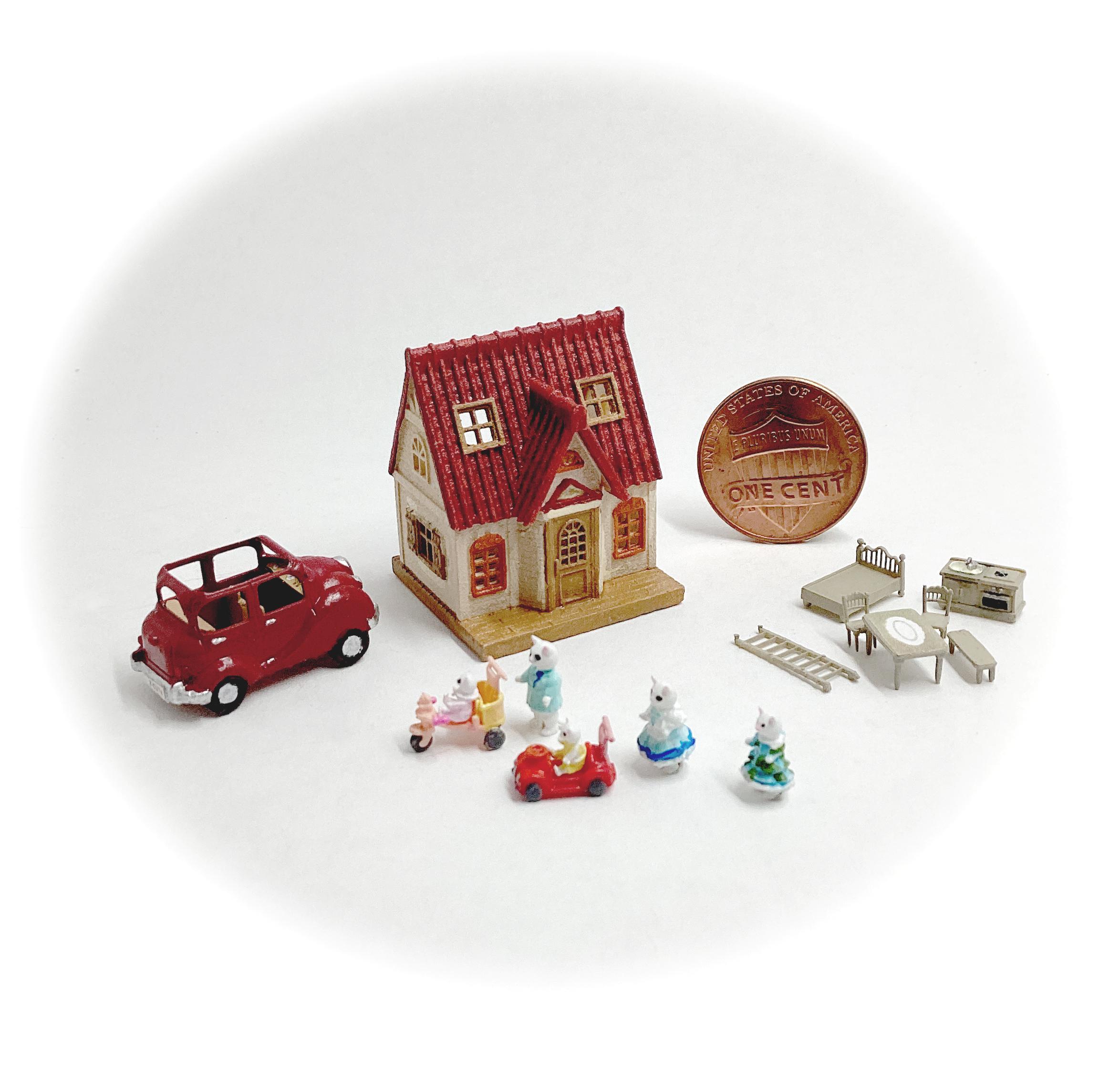 SUPER TINY Calico Critter Collection!! (sold Separately) 1:12 Scale for ...