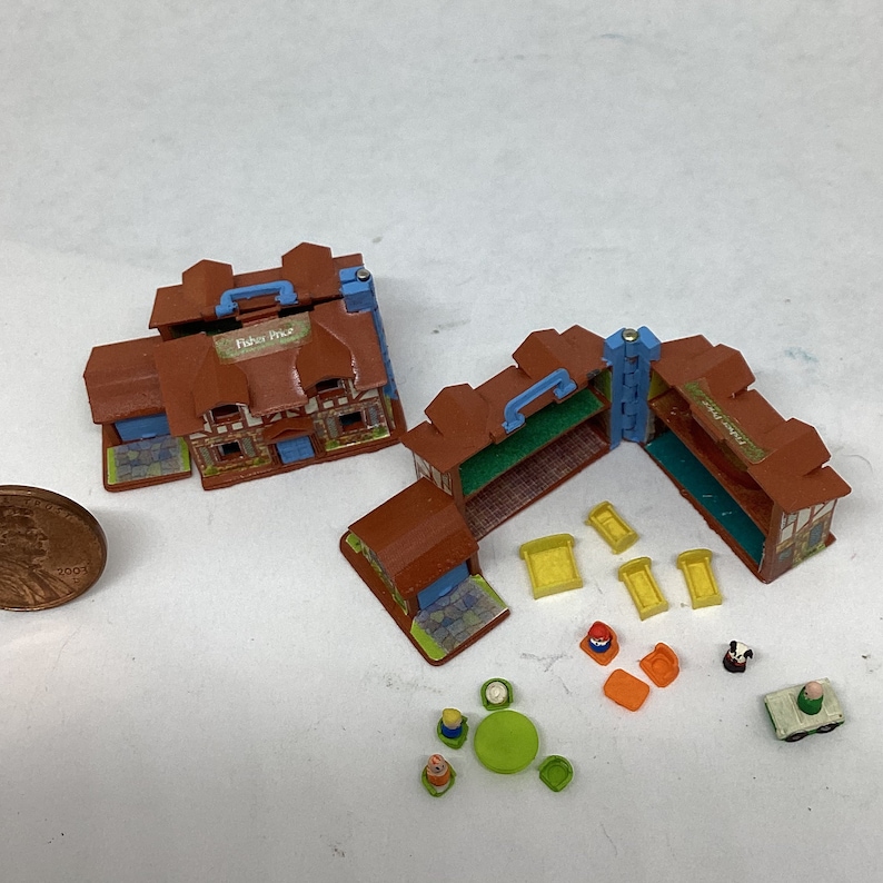 Made to Order TINY Fisher-price Little People House & - Etsy