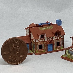 Made-to-order - TINY Fisher-price Little People House & Accessories (1:12 Scale Dollhouse for ...