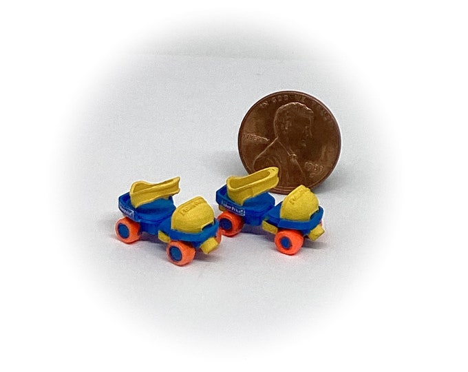 Fisher-price 1-2-3 Skates (1:12 Scale for Your Dollhouse) - Etsy