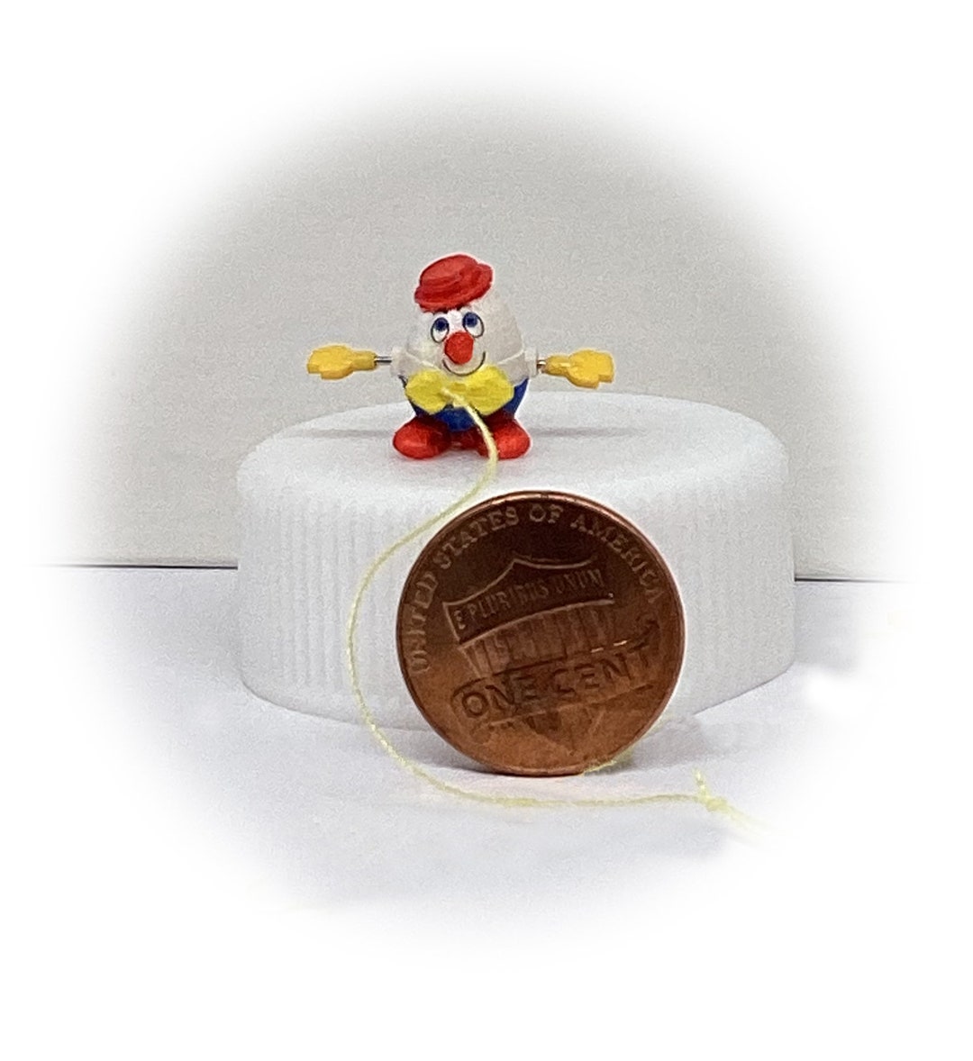 Tiny Fisher-price Humpty Dumpty Pull Toy (for Your 1:12 Scale Dollhouse ...