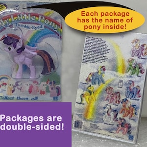 TINY - My Little Pony in Package - 6 to Choose From! (1:12 Scale for ...