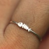 925 Sterling Silver Fish Bone Ring, Handmade Jewelry - Etsy