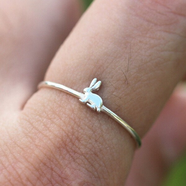 Bunny Ring - Etsy