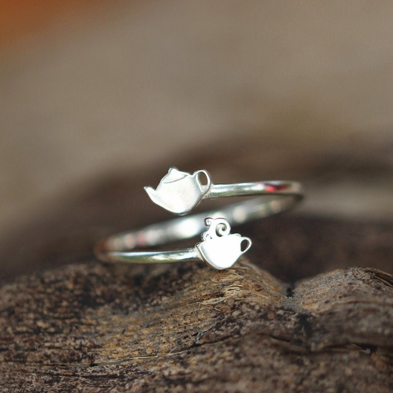 Teacup Ring - Etsy