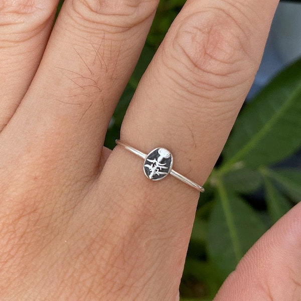 Thistle Ring - Etsy