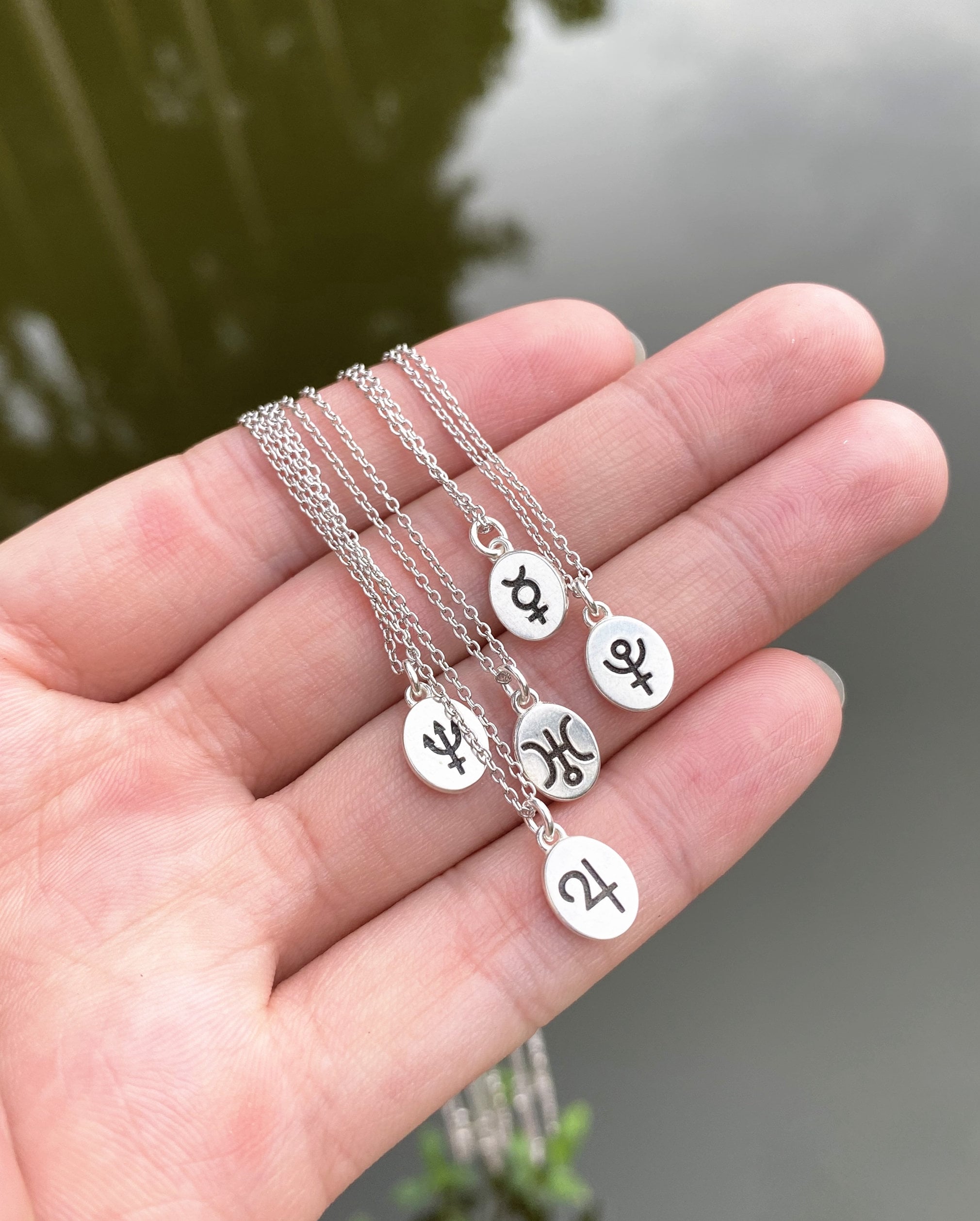 Custom Planet Necklace925 Silver Space Planets Necklacesolar - Etsy