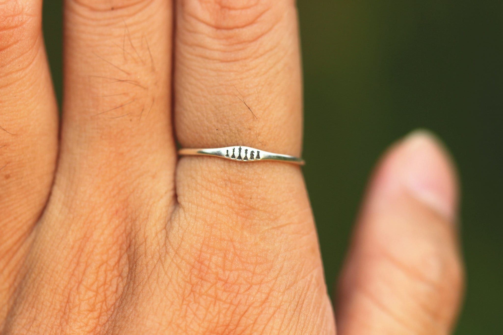 925 Silver Chess Ring - Etsy UK