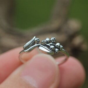 925 Silver Blueberry Ring - Etsy