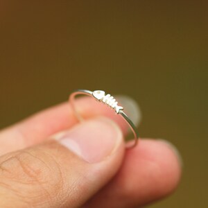 925 Silver Fish Bone Ring,fish Ring - Etsy