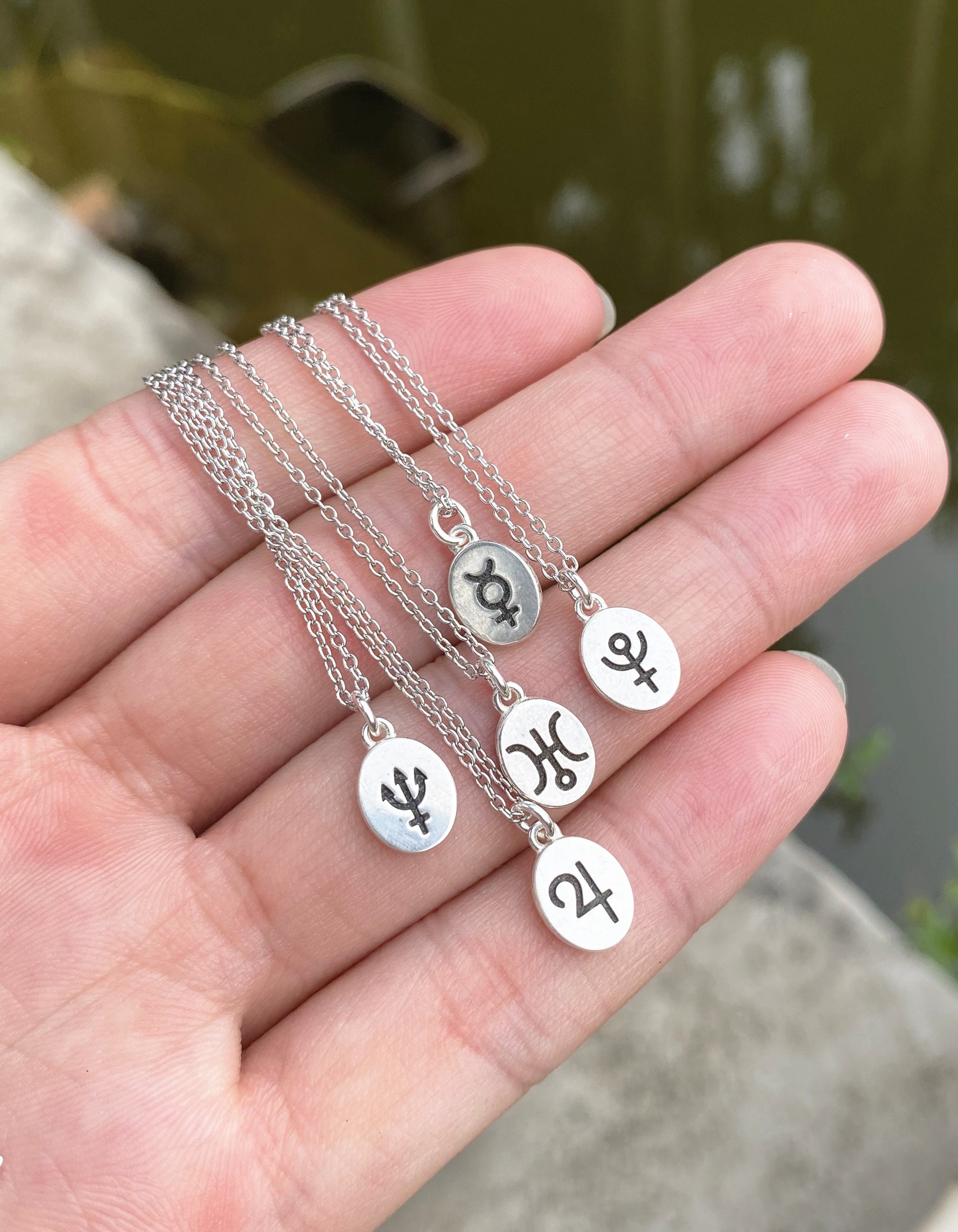 Custom Planet Necklace925 Silver Space Planets Necklacesolar - Etsy