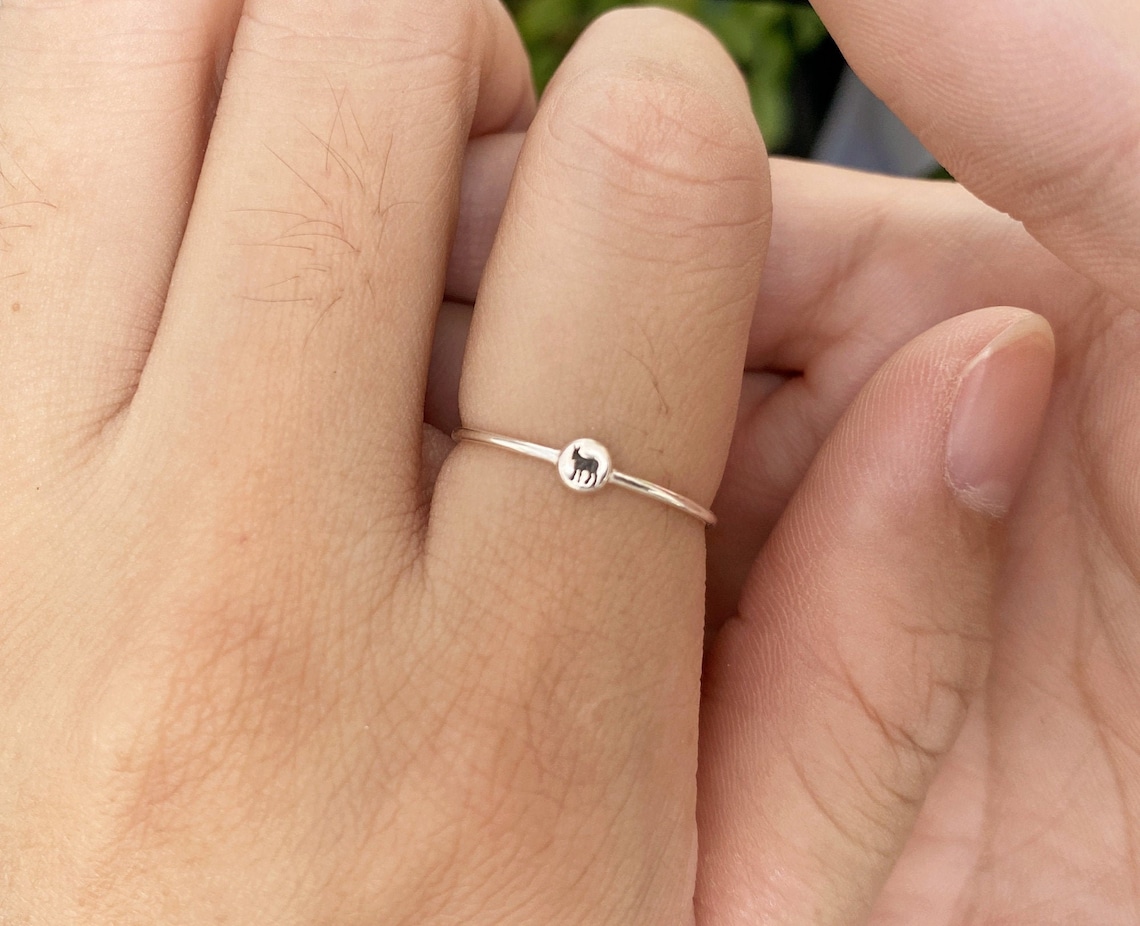 925 Silver Donkey Ring - Etsy