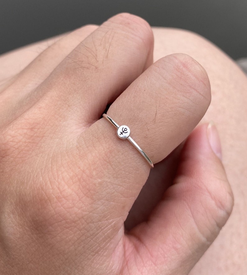 Anillo planeta personalizado anillo de planetas del espacio | Etsy