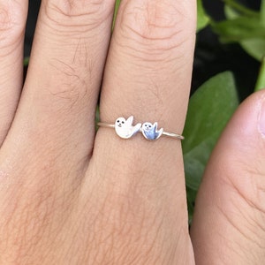 925 Silver Sloth Ring,custom Animal Jewelry,personalized Sloth Jewelry ...