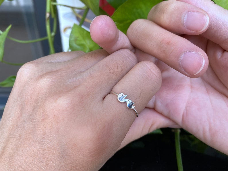 925 Silver Sloth Ringcustom Animal Jewelrypersonalized Sloth - Etsy