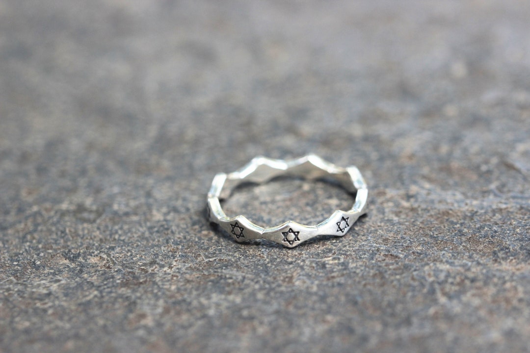 Silver Five Star Ring,sunshine Jewelry - Etsy