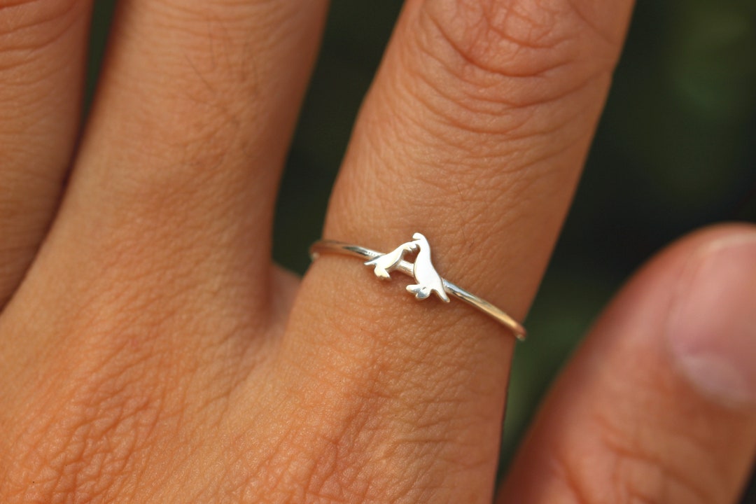 Family Quail Ring,silver Bird Ring,family Jewelry,animal Love Jewelry ...