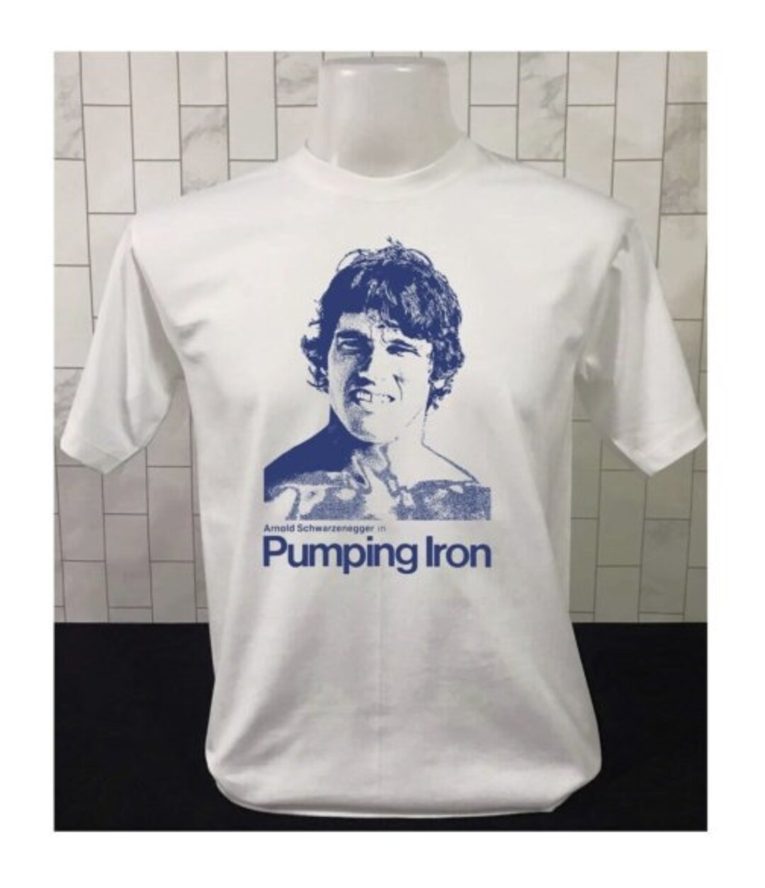 Pumping Iron T Shirt White Unisex New - Etsy