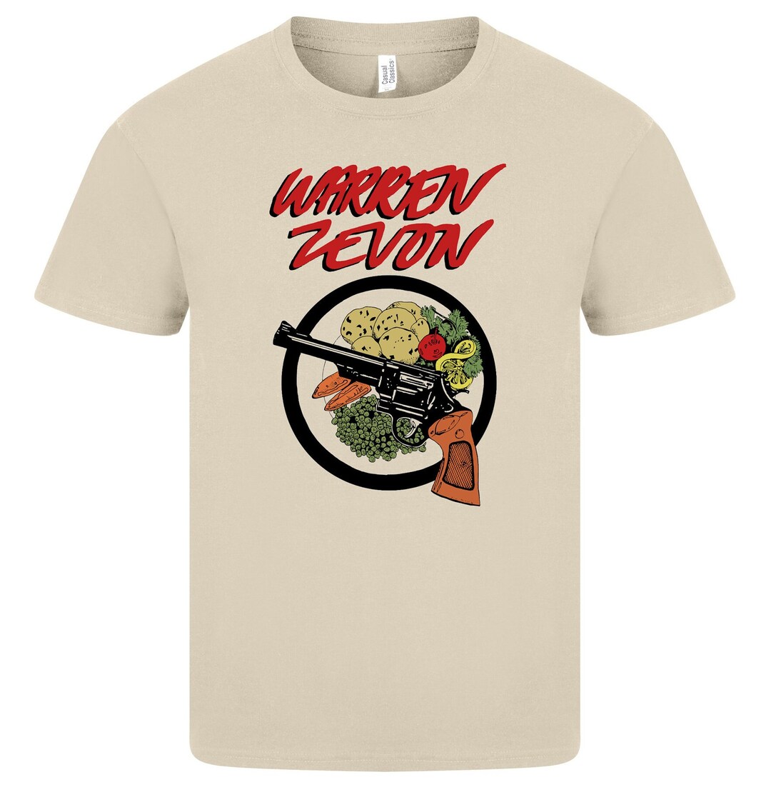 Warren Zevon T Shirt Beige Unisex New - Etsy