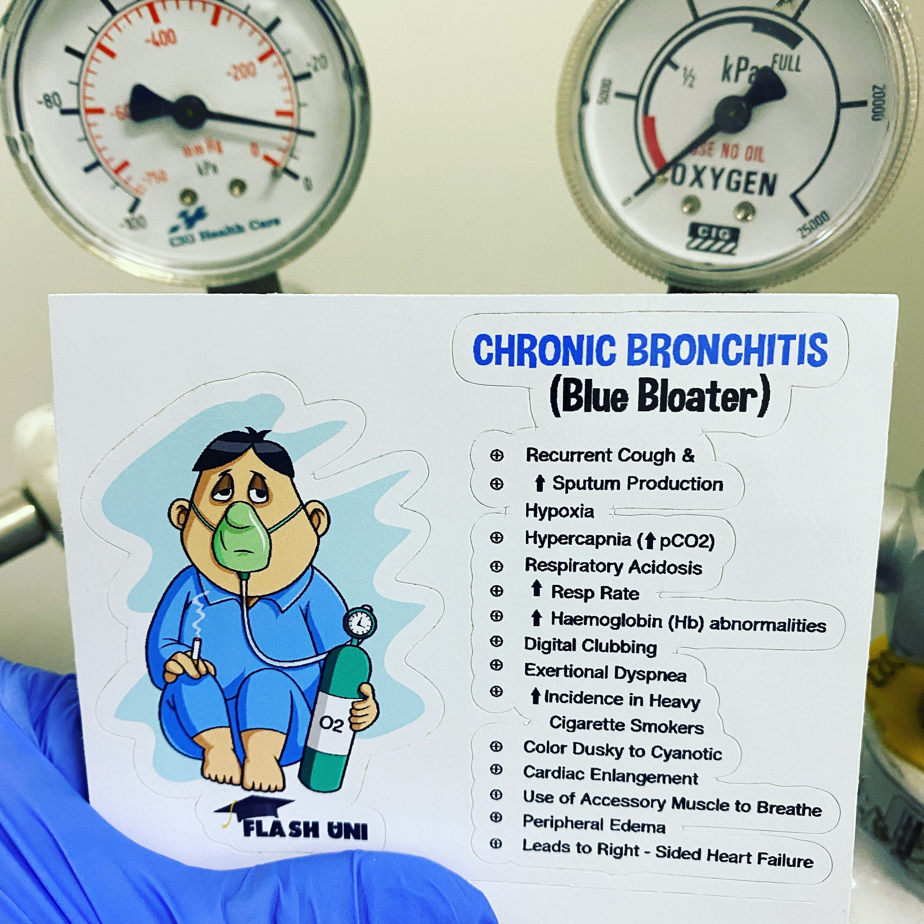 Chronic Bronchitis Blue Bloater