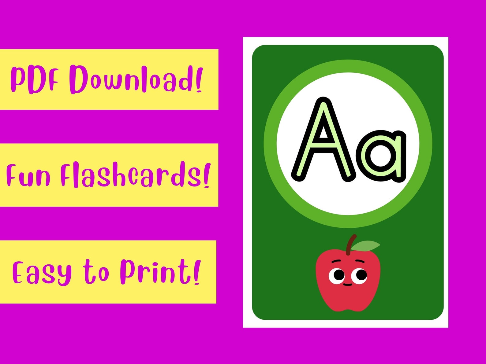 Alphabet Jumbo Flashcards at Lucy Hynes blog