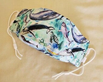 Shark Masquerade Mask - Etsy