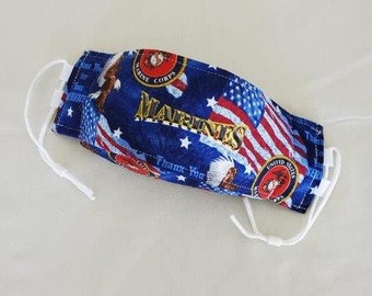 Marine Face Mask - Etsy