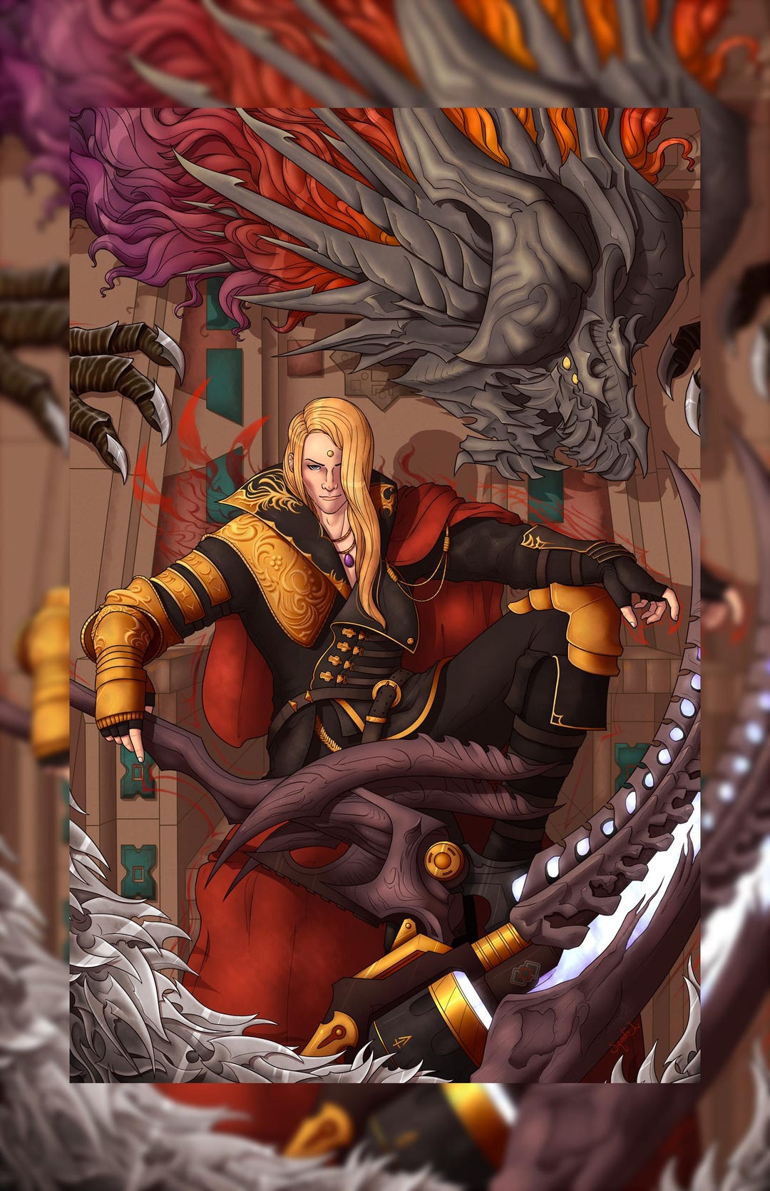 The Beast | FFXIV Poster - Etsy