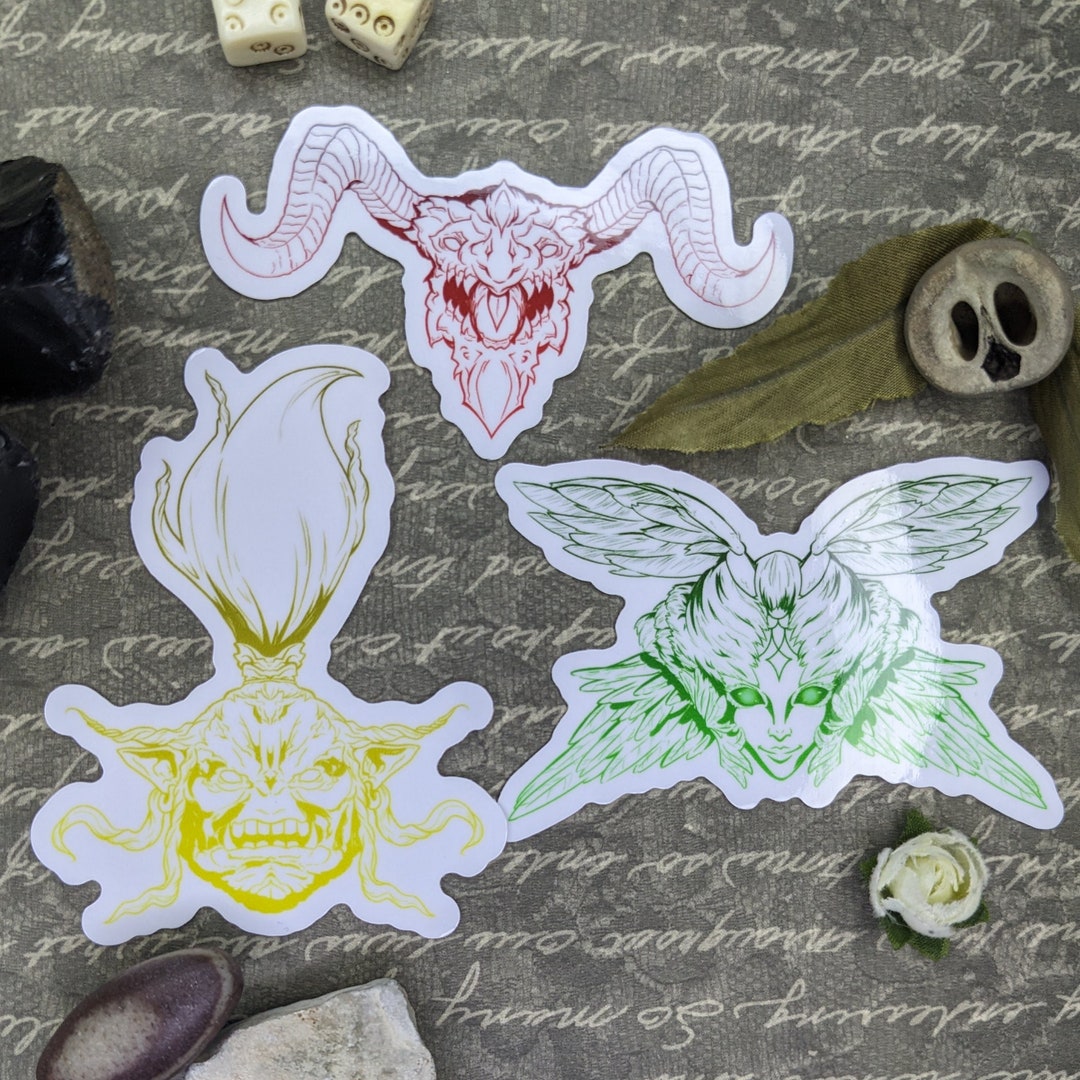 FFXIV Primal Stickers - Etsy