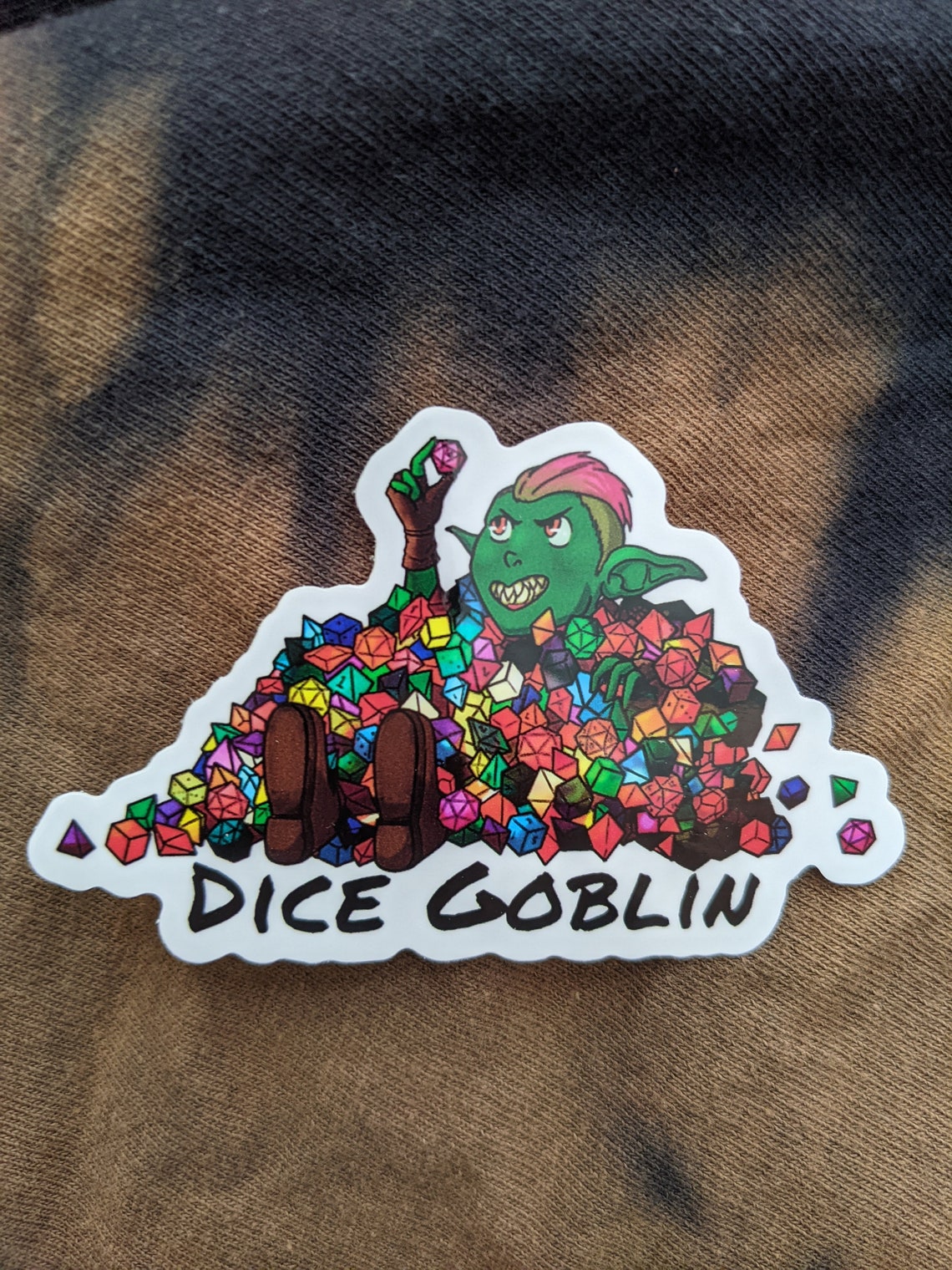 Dice Goblin Sticker | Etsy