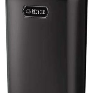 Trash / Recycling Can Labels Set of Two Stickers, Trash Recycle Bins ...