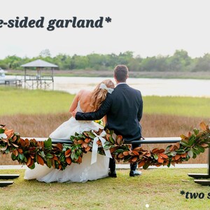 Live Southern Magnolia Garland- SALE! Fresh and Made-to-order, Weddings ...