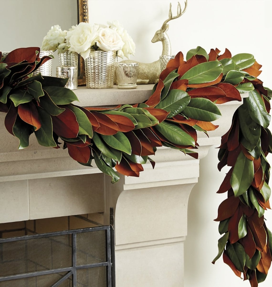 Live Southern Magnolia Garland SALE Fresh and Made-to-order - Etsy