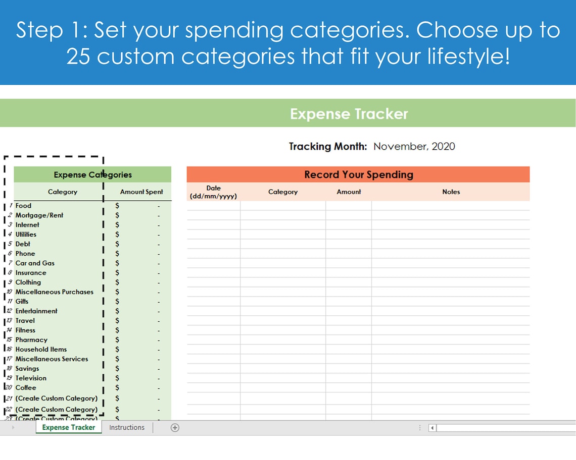Income and expense tracker excel template - bfquest